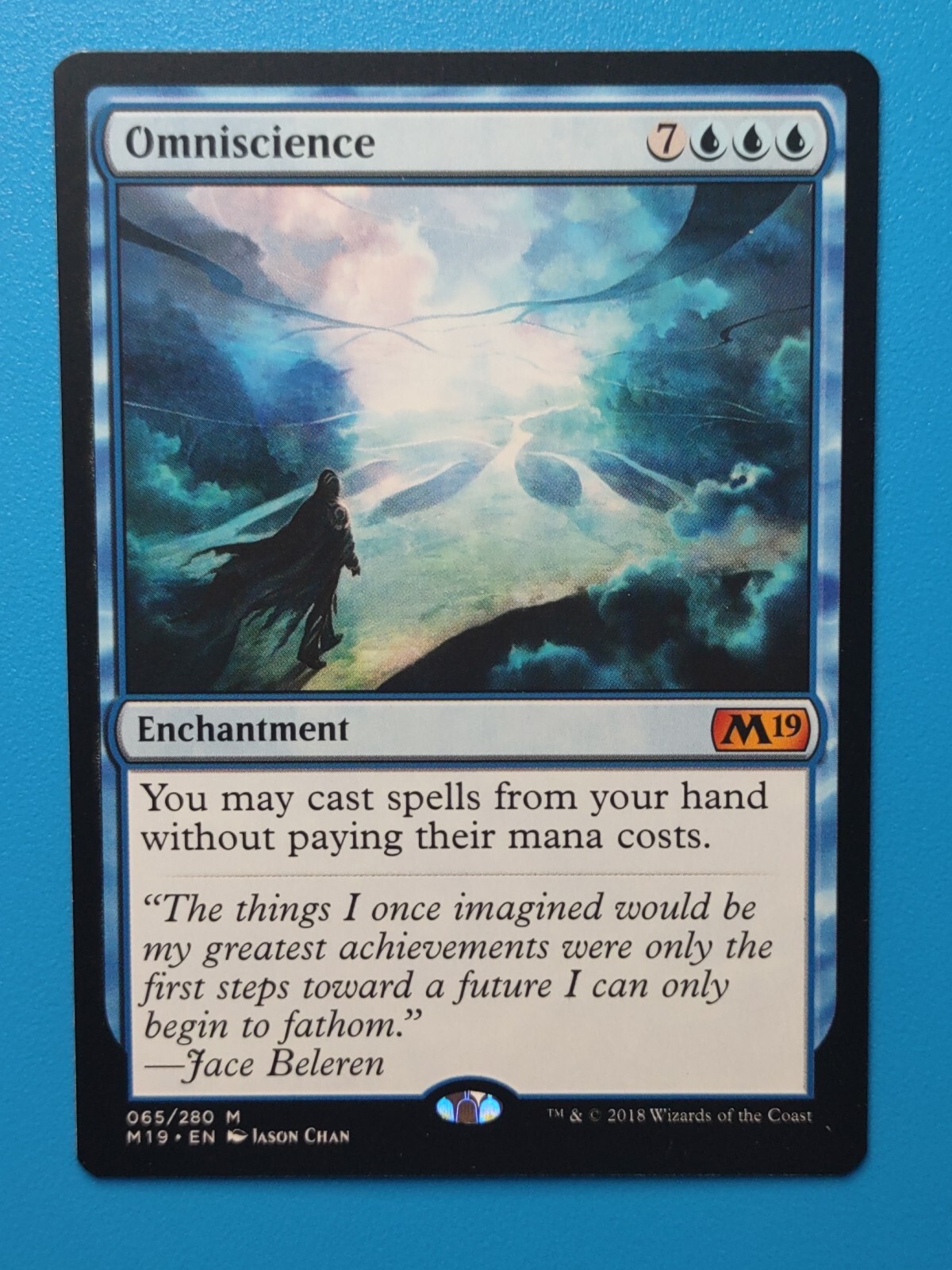 MTG 1x Omniscience NM Core Set 2019 Magic | eBay