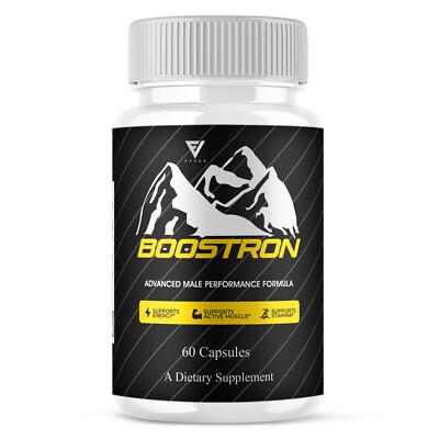 Boostron Supplement, Bostron Max Performance Capsules (60 Capsules) | eBay