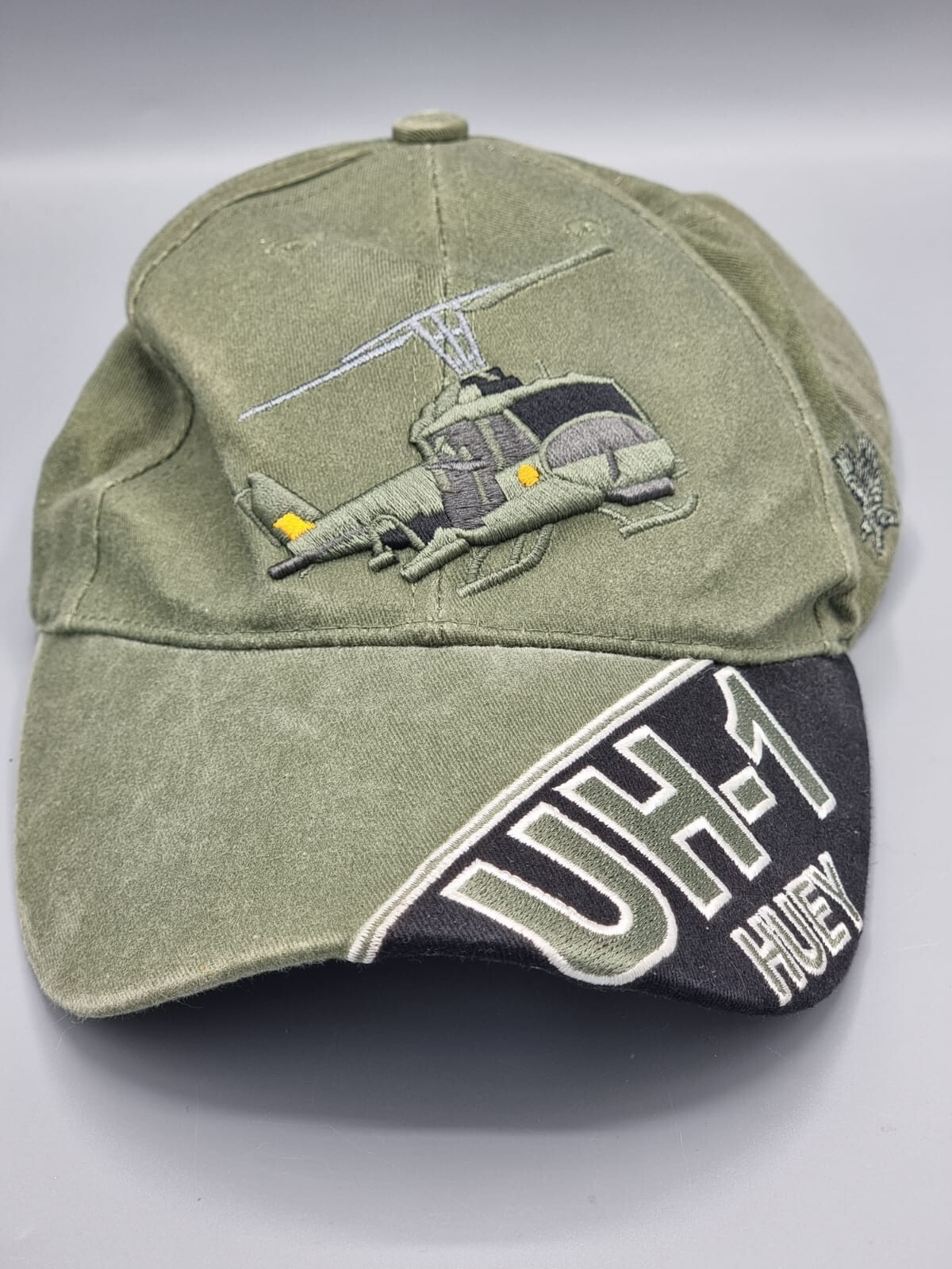 Air Force UH-1 Huey Ball Cap, Adjustable, Green. Eagle Crest, American ...