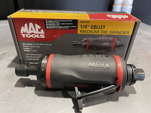 Mac Tools AG525S 1/4" Die Grinder 25000 RPM for sale online | eBay