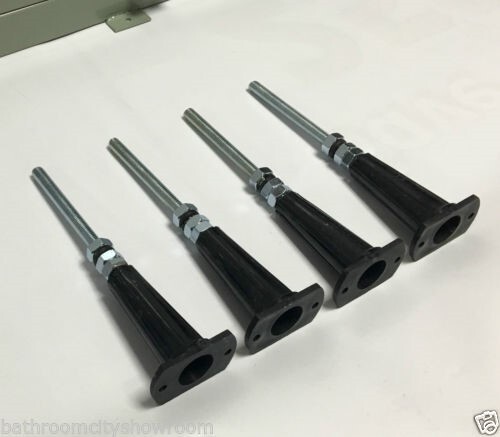 Bath Shower Leg Kit - adjustable Feet Nuts Bars Screws Support Set ...