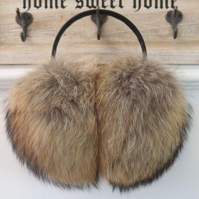 Lady Fluffy Ear Muffs Faux Rabbit Fur Earmuffs Plush Ear Warmers Cover ...
