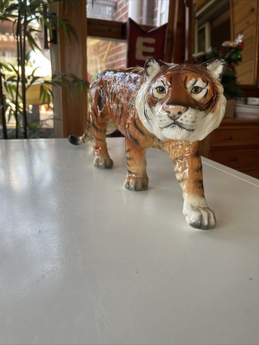 Vintage Procelain Goebel WGermany Bengal Tiger 18" Long | eBay