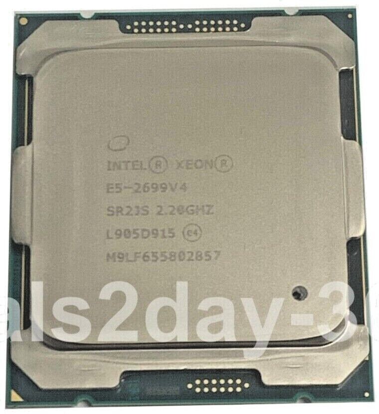 Intel SR2JS E5-2699 V4 22Core 2.2Ghz 56MB Processor FCLGA2011-3 | eBay