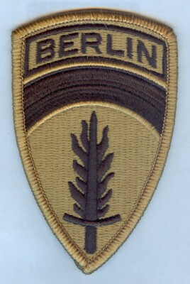 US ARMY BERLIN BRIGADE SHOULDER PATCH ... MULTICAM / OCP VARIATION (MINT) | eBay