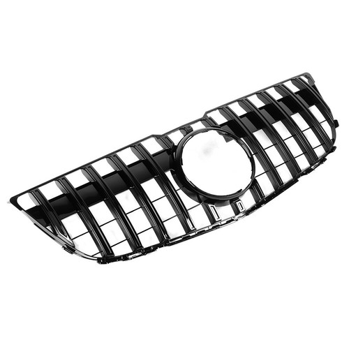 SPG Black Front Grille Grill Auto Modification Accessory Fit For GLK ...