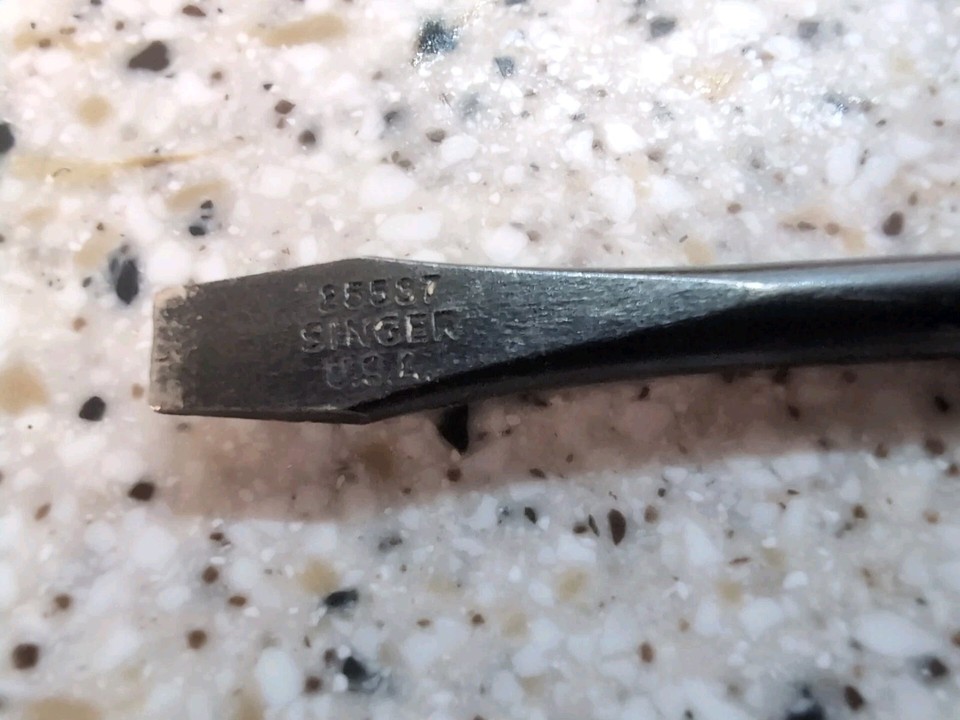 Vintage SIMANCO USA 25537 Singer Flathead Standard Screwdriver | eBay