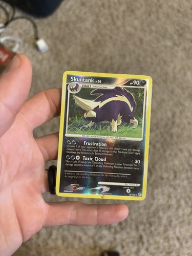 Skuntank 15/130 Reverse Holo Pokémon Card Diamond & Pearl 2007 HP | eBay
