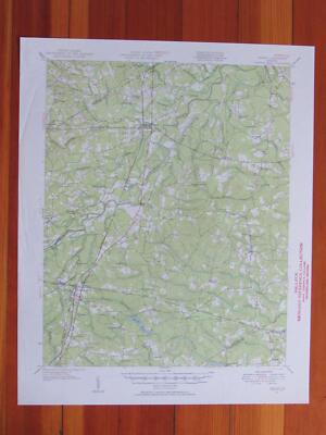 Jarratt Virginia 1952 Original Vintage USGS Topo Map | eBay