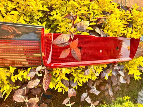 VW Golf 3 Heckblende Rear Trunk Lid Reflector Smoked Red | NOS ...
