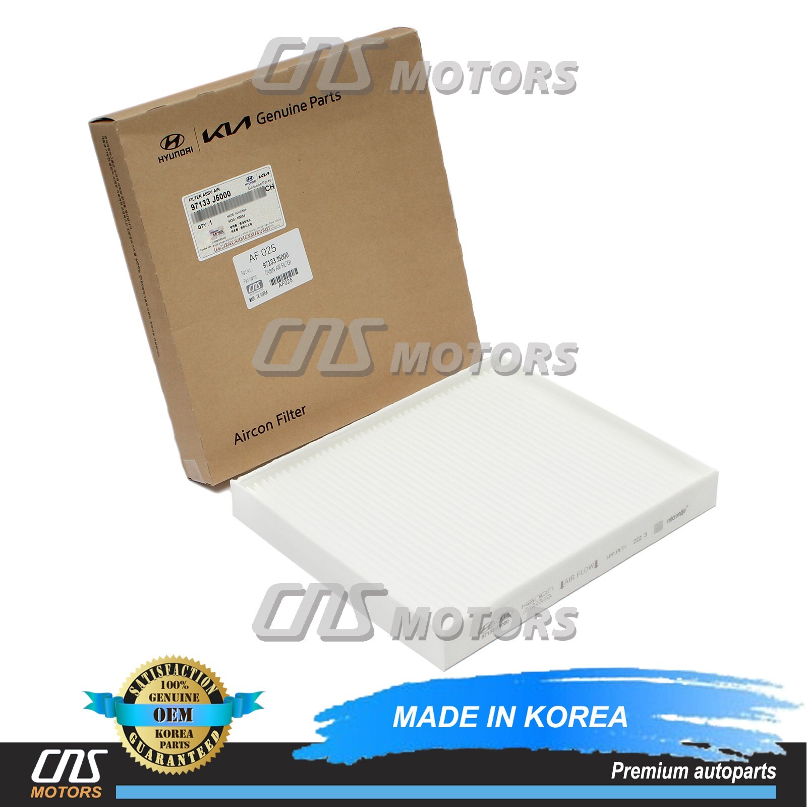 ⭐GENUINE⭐ AC Cabin Air Filter for 2009-2024 GENESIS HYUNDAI KIA ...