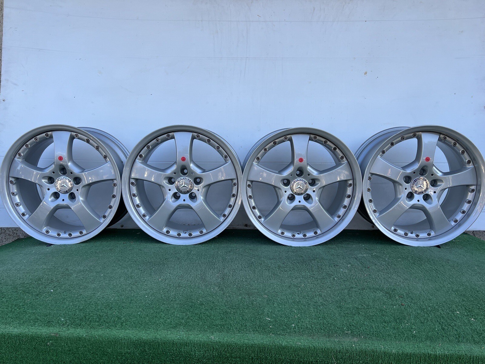 18" Lorinser Wheels Lm5 Compound Rims MERCEDES BENZ OEM 18x8.5 Et38 for ...