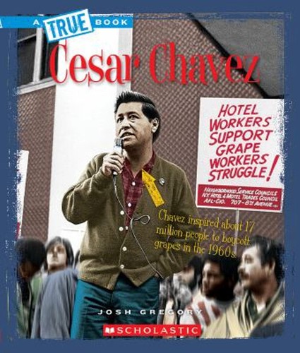 Libro de bolsillo de César Chávez un libro verdadero: biografías de ...