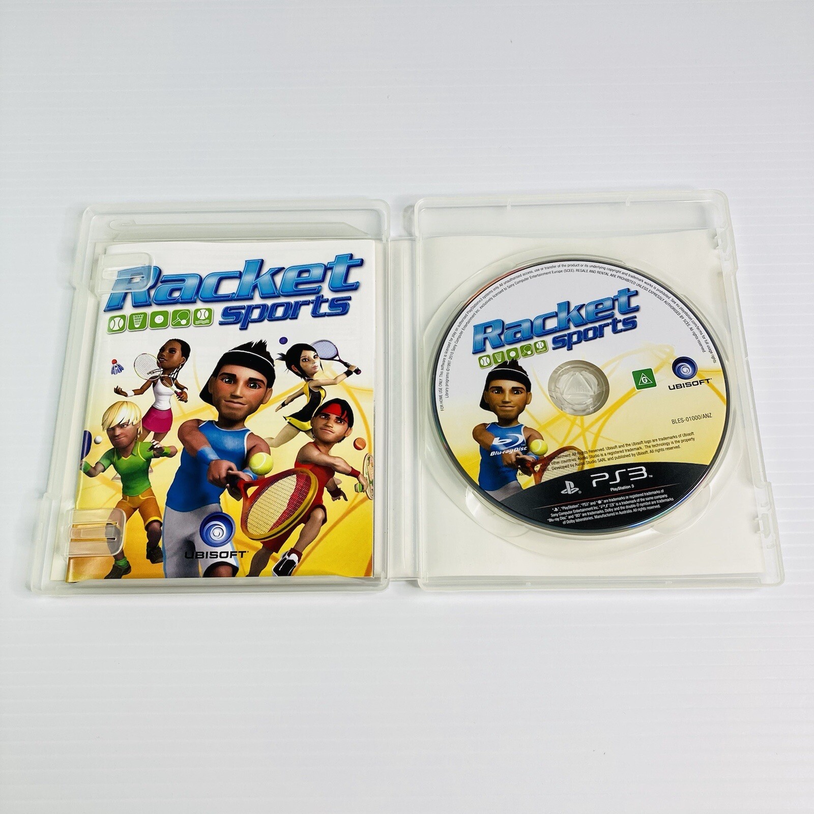 Racket Sports - PS3 PlayStation 3 PS Move - Video Game PAL - Free Post ...