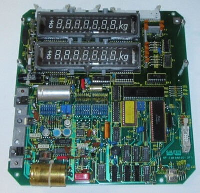 SAUTER 2-81-630-001 30 A System board w/displays. for D-7470 E3080 ...