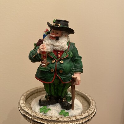 Vintage Galleria Lucchese SANTAS OF THE WORLD Collection- IRISH SANTA ...