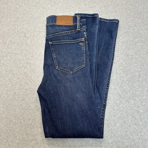 Madewell Jeans Womens 25 Blue Skinny 10" High Rise Danny Wash Blue ...