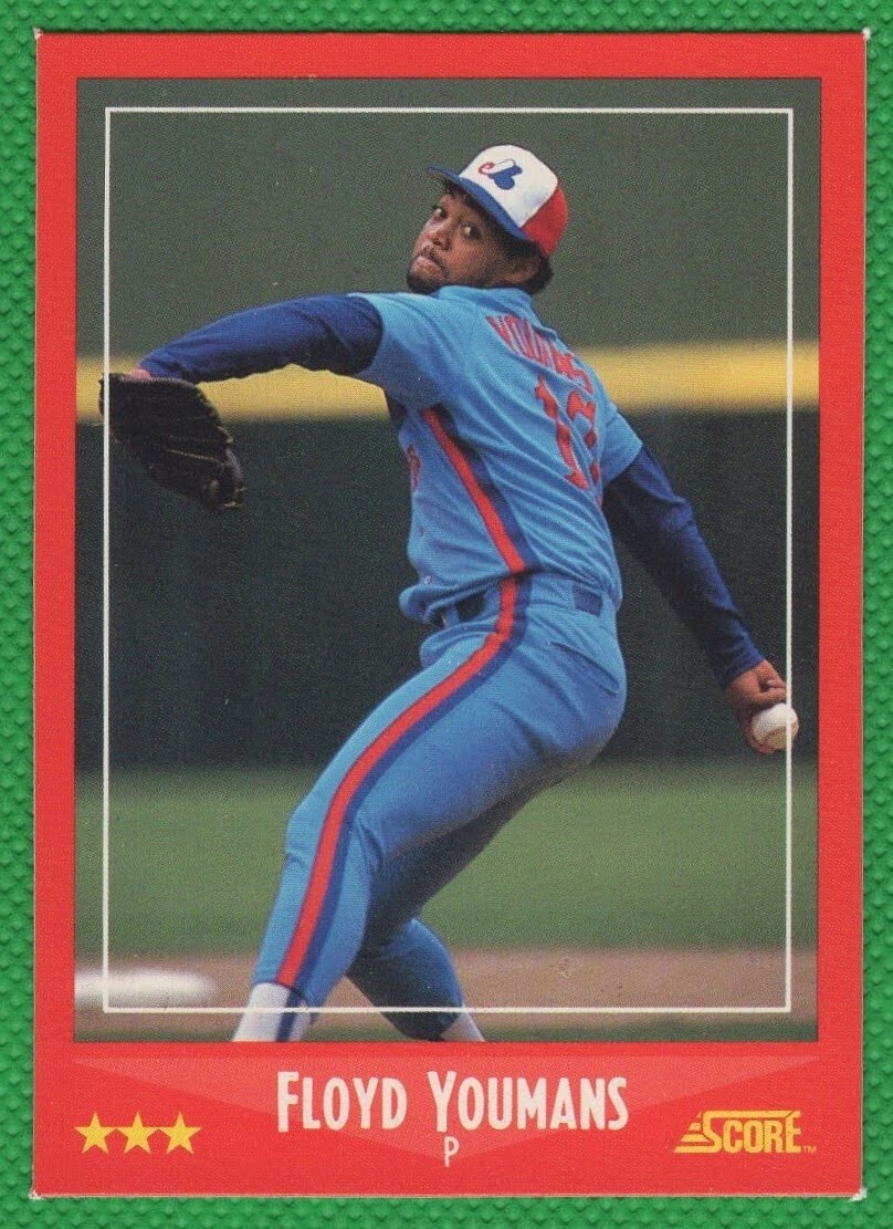 1988+Score+-+%23327+Floyd+Youmans for sale online | eBay