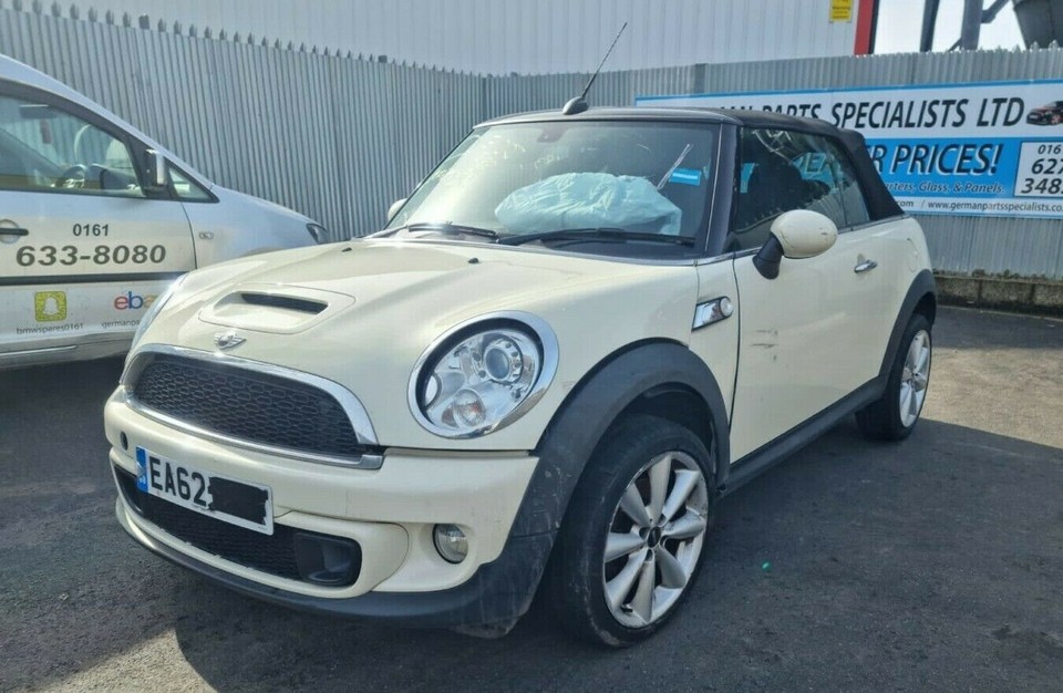 Mini Cooper S R57 LCI N18B16 Engine GS6-53BG Gearbox 850 Pepper White ...