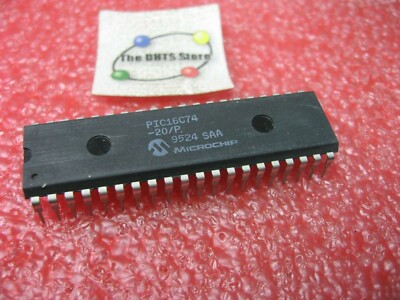 PIC16C74-20/P Microchip 8bit PIC Microcontroller DIP OTP - NOS Qty 1 | eBay