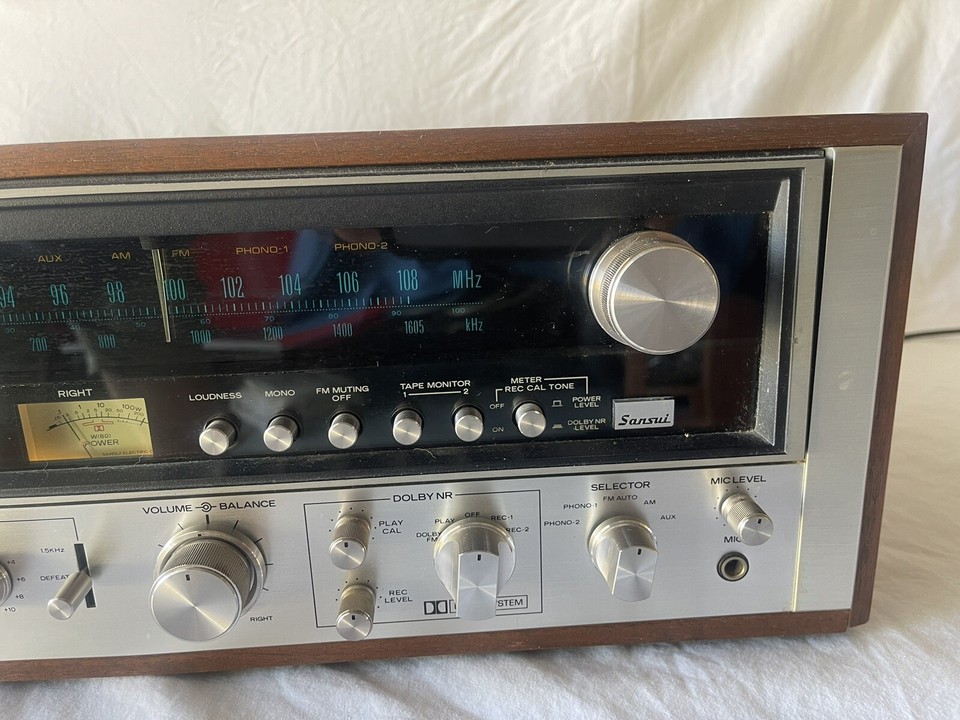 Sansui 9090DB AM/FM Receiver | 2 Channels | 125 Watts | P. Channel ...