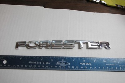 Factory 2014-2018 Subaru Forester chrome emblem | eBay