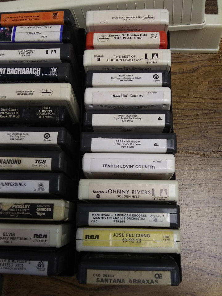 8 track tapes lot (36) | eBay