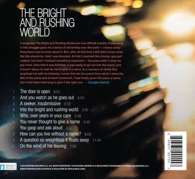 DOUGLAS DETRICK'S ANYWHEN ENSEMBLE - THE BRIGHT AND RUSHING WORLD ...