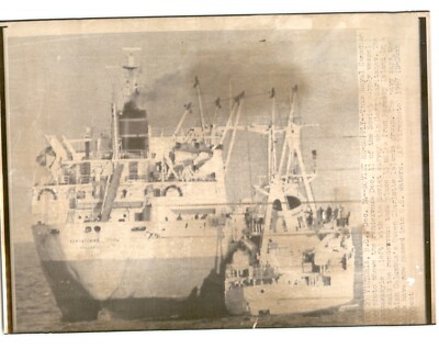 SOVIET SHIPS Rendezvous at Sea British Columbia VINTAGE 1967 Press ...