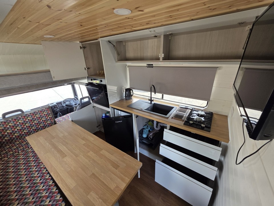 Volvo FL6 Race Transporter Horsebox Motorhome Camper Conversion with ...