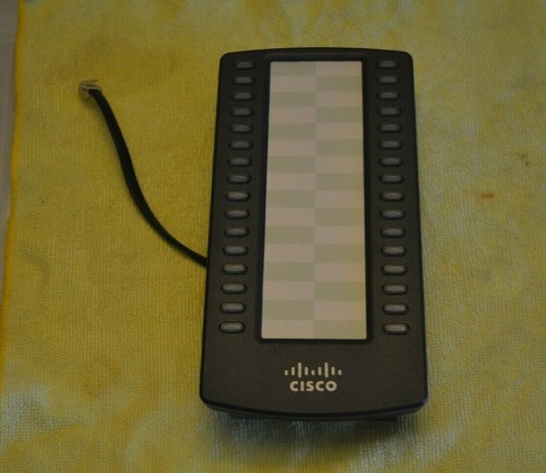 Cisco SPA500S SideCar Expansion Module 32 Buttons No stand or Mounting ...