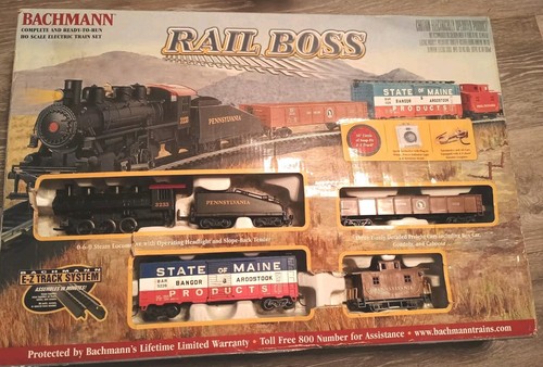 Bachmann Rail Boss HO Scale Train Set #00687 | eBay