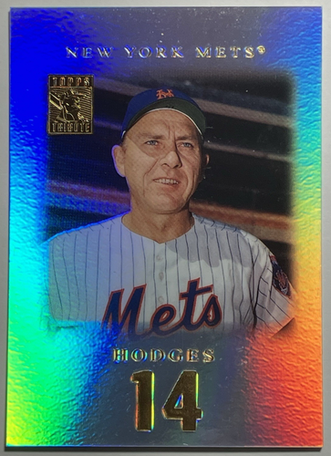 2001 Topps Tribute Gil Hodges New York Mets Refractor Card #22 | eBay.de