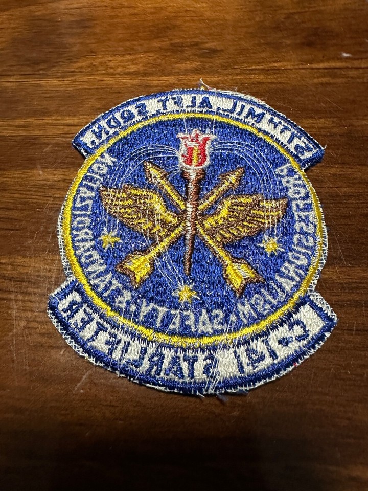 Vintage USAF 57th Military Airlift Squadron Patch | eBay