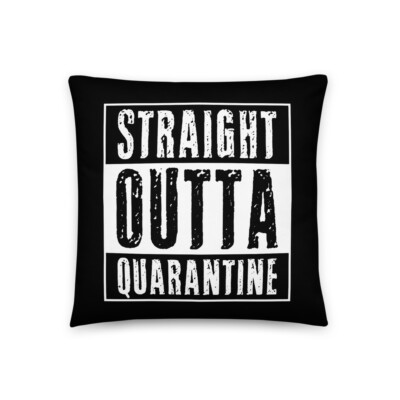 Toilet Paper Quarantine Pillow 18x18 Social Distancing Funny Expert ...