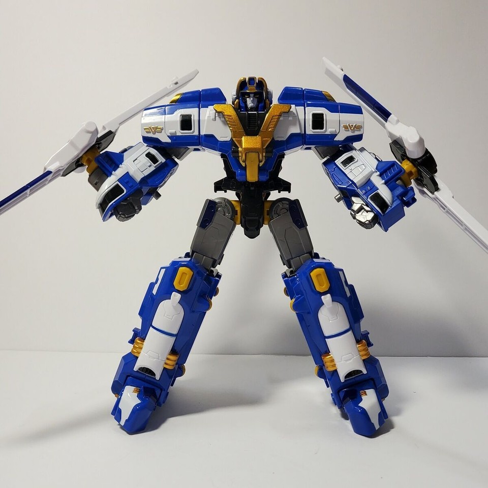 Tobot V Galaxy Detectives Giant Justice V 14" Combiner Robot Figure ...