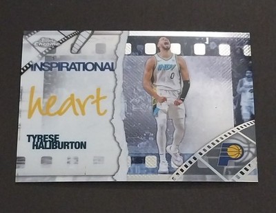 TYRESE HALIBURTON 2025 Topps Chrome Basketball Inspirational Insert # ...