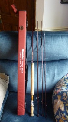 Snowbee Prestige Switch fly rod. 10ft 8in. # 7 weight. 4 piece with ...