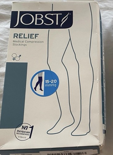 Jobst Relief Thigh High 15-20 Medical Compression Stocking Size Large ...