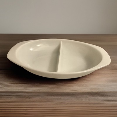 Vintage Pyrex Divided Serving Baking Dish 1 1/2 Qt Milk Glass #1063 | eBay