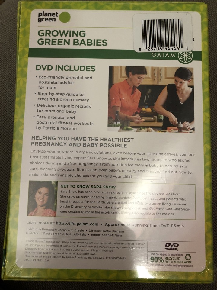 Growing Green Babies (DVD, 2009) 18713539823| eBay