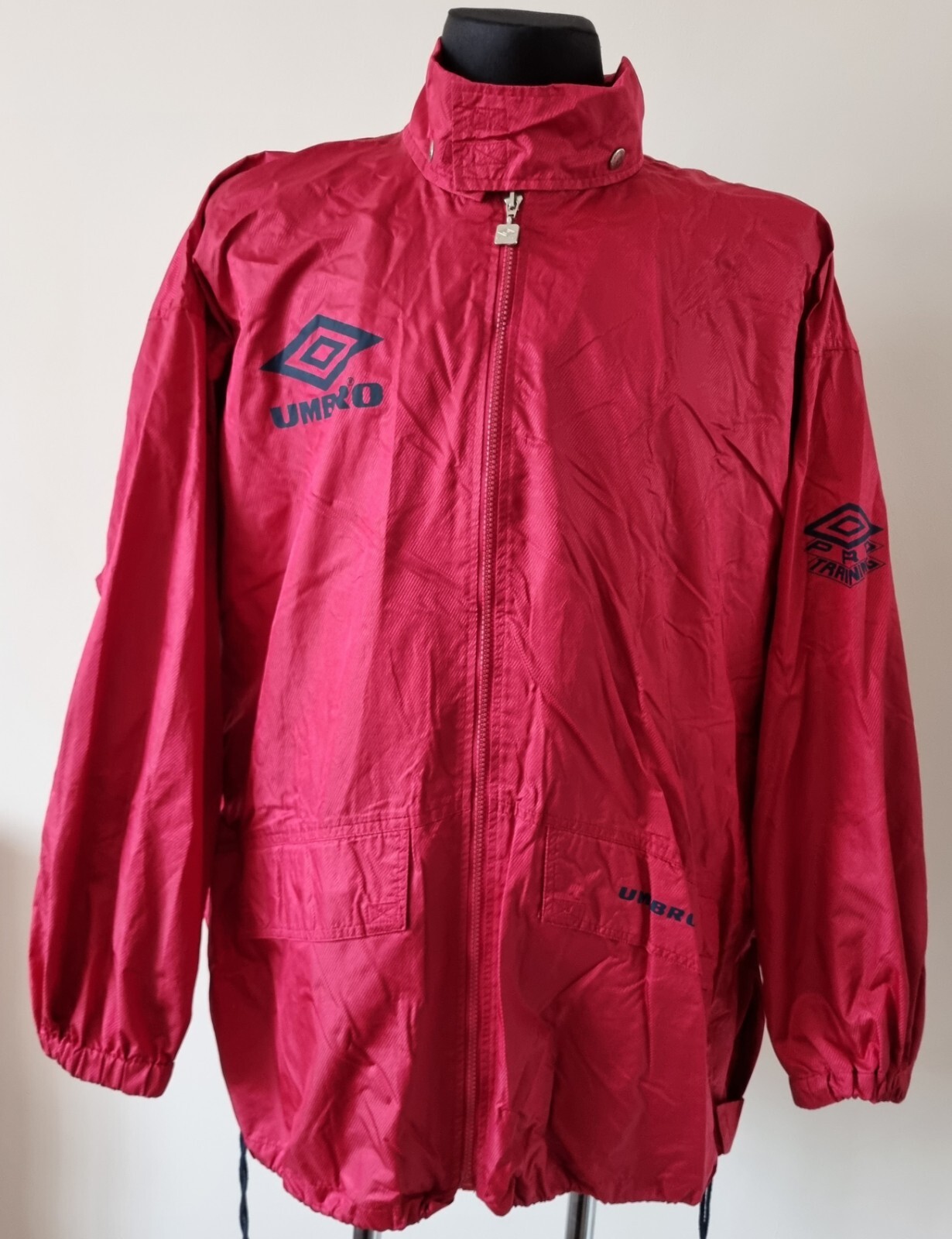 Umbro vintage top training waterproof rain jacket siz… - Gem