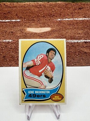 1970 Topps #81 Gene Washington G RC Rookie San Francisco 49ers | eBay