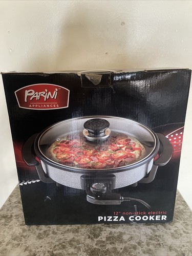 Pizza Cooker New Open Box Parini 12" Non Stick Electric Plugin Pizza ...