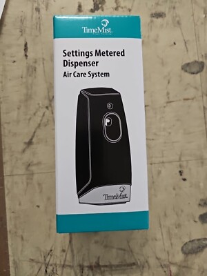 TimeMist 1047811EA Settings Metered Air Freshener Dispenser - Black New ...