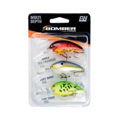 Bomber Model A 3-Piece Crankbait Variety Pack Bass & Walleye Fishing ...