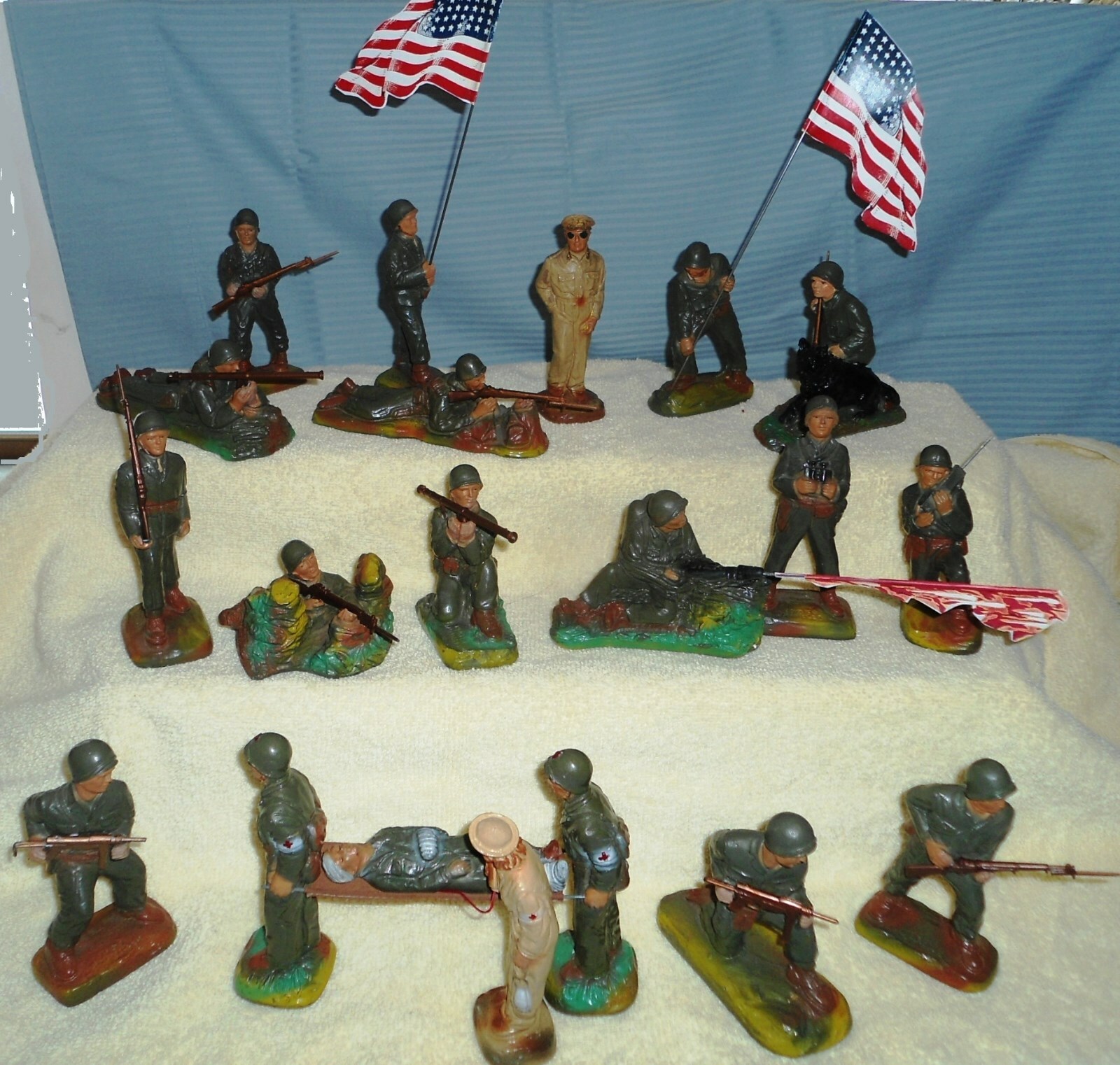 J.H. MILLER SOLDIERS VINTAGE 20 piece set SPECIAL SALE | eBay