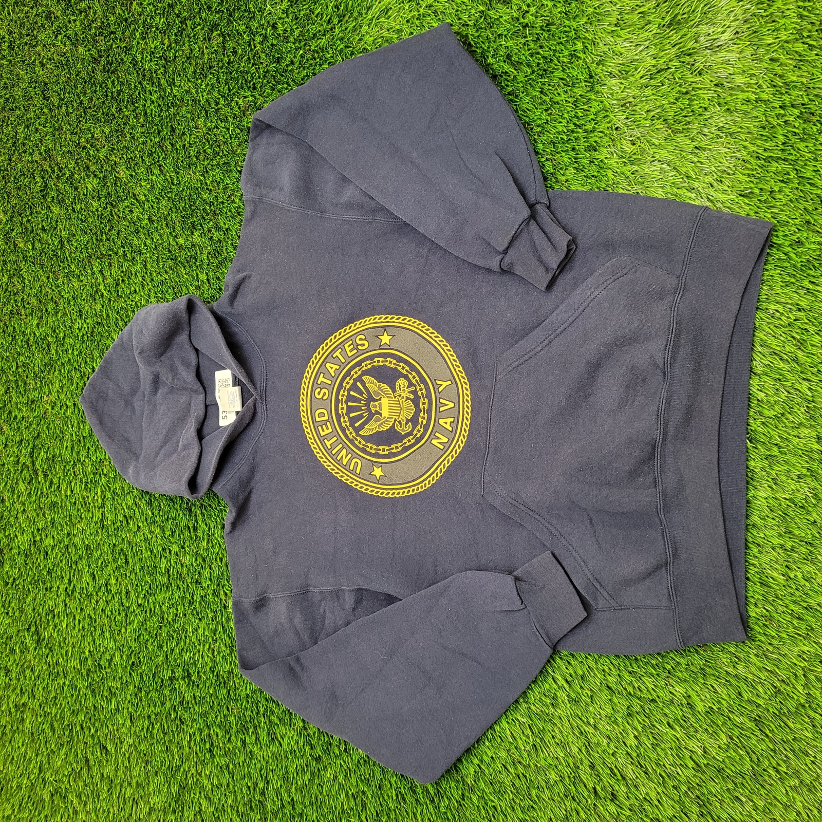 Vintage Naval Force US Navy-SEAL Reflective Hoodie Me… - Gem