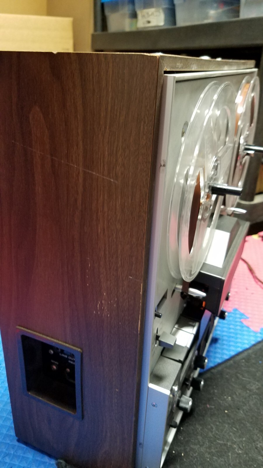 Vintage Sony TC-440 Reel To Reel With Dust Cover. | eBay