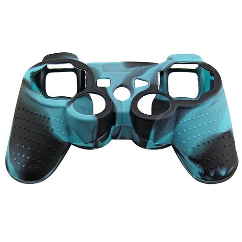 Silicone Cover For PS3 Controller Skin Case Aqua / Black | eBay Australia